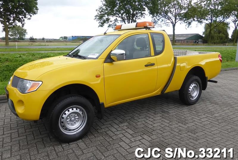 2008 Left Hand Mitsubishi L200 Yellow for sale | Stock No. 33211 | Left ...