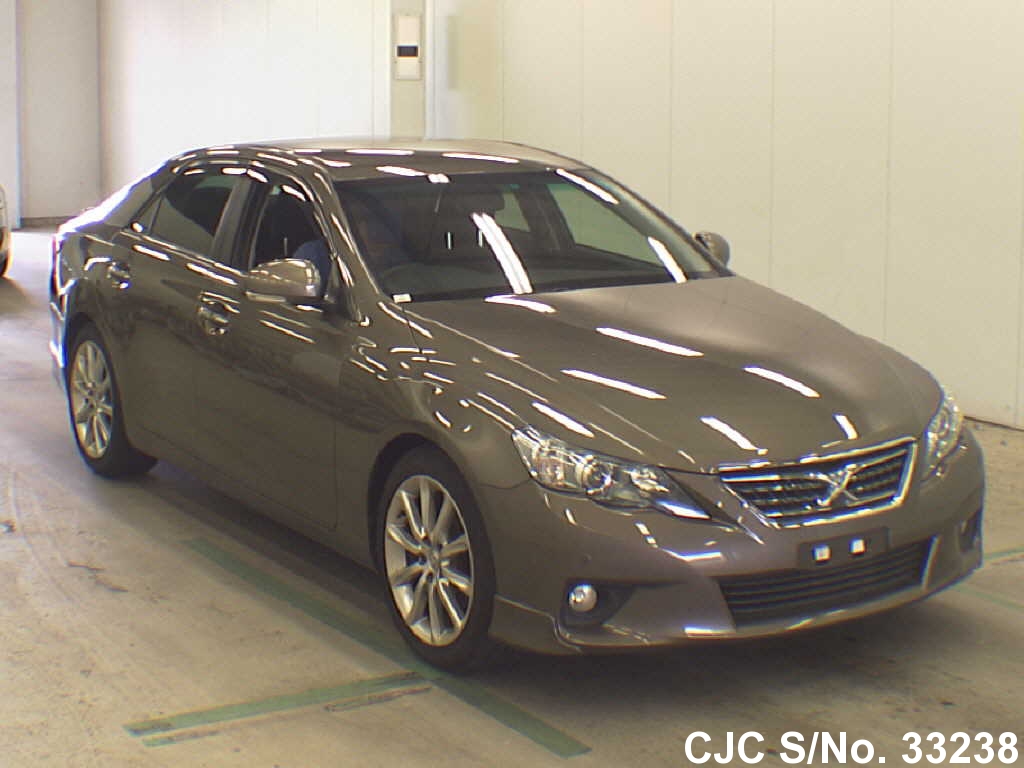 2010 Toyota Mark X Brown for sale | Stock No. 33238 | Japanese Used ...