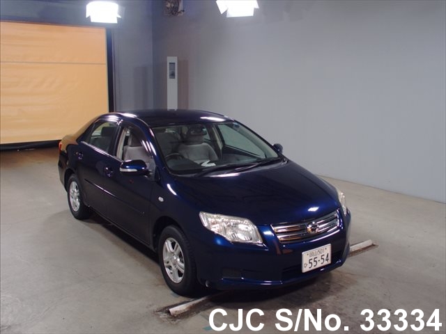 2007 Toyota Corolla Axio Blue for sale | Stock No. 33334 | Japanese ...