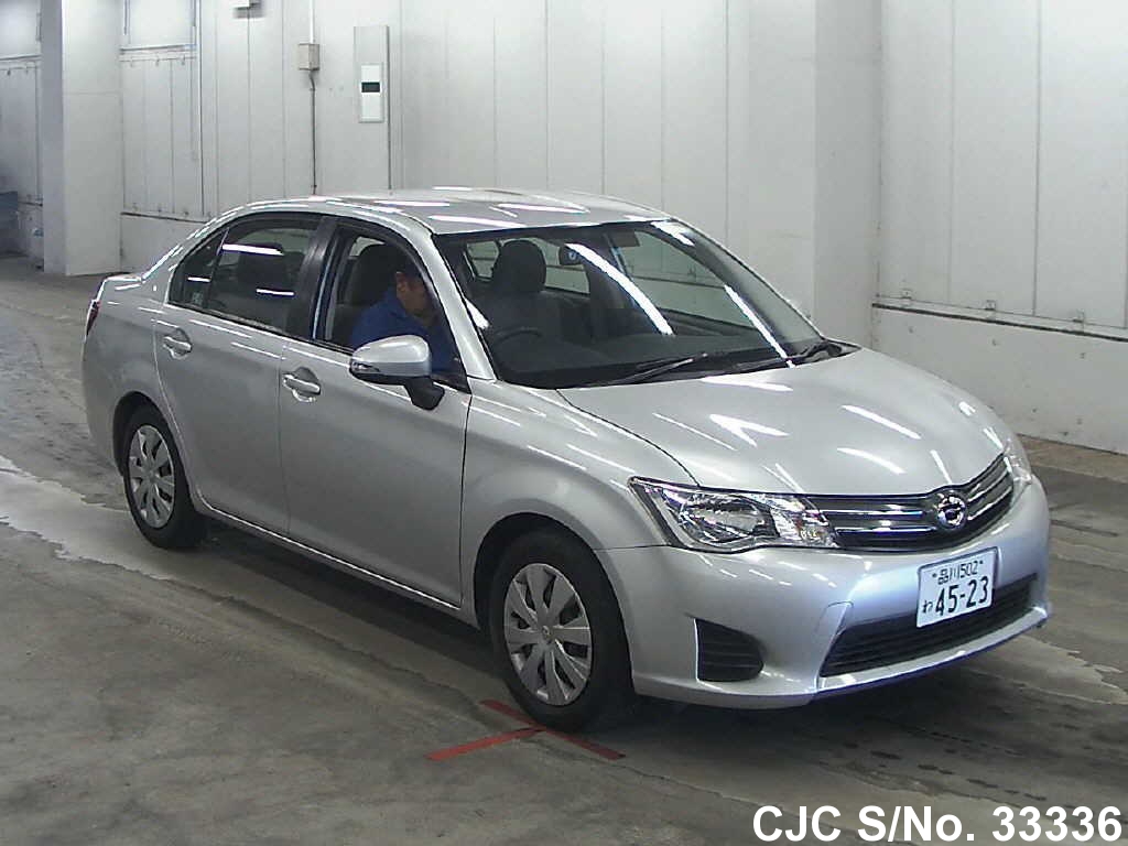 2013 Toyota Corolla Axio Silver for sale | Stock No. 33336 | Japanese ...