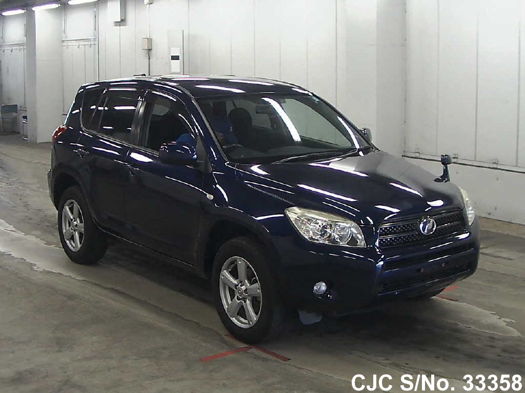 2006 Toyota Rav4 Dark Blue for sale | Stock No. 33358 | Japanese Used ...