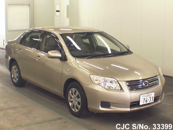 2007 Toyota Corolla Axio Gold for sale | Stock No. 33399 | Japanese ...