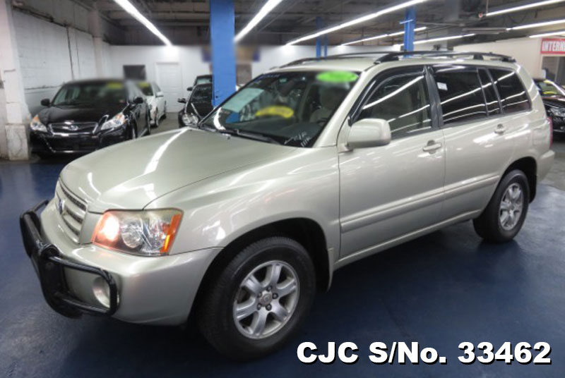 2003 Left Hand Toyota Highlander Silver for sale | Stock No. 33462 ...