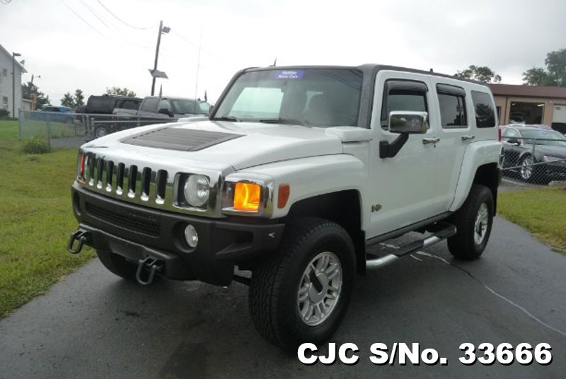 2006 Left Hand Hummer H3 White for sale | Stock No. 33666 | Left Hand ...