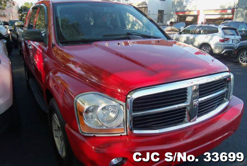 2004 Left Hand Dodge Durango Red for sale | Stock No. 33699 | Left Hand ...