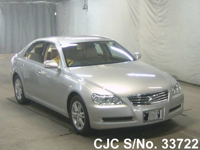 2007 Toyota Mark X Silver for sale | Stock No. 33722 | Japanese Used ...