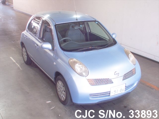 2003 Nissan March Blue for sale | Stock No. 33893 | Japanese Used Cars ...