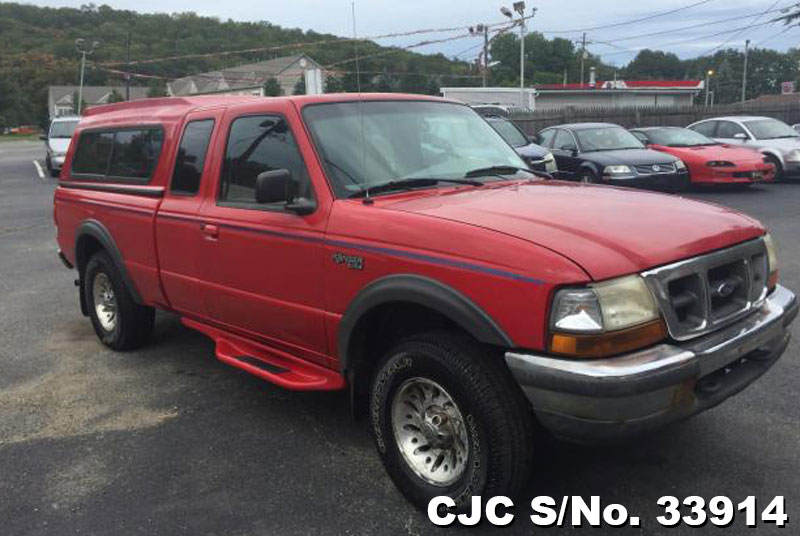 1998 Left Hand Ford Ranger Red for sale | Stock No. 33914 | Left Hand ...