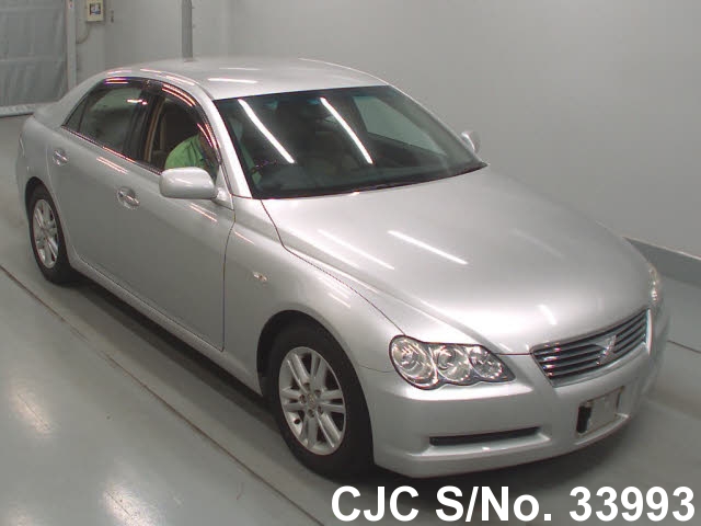 2004 Toyota Mark X Silver for sale | Stock No. 33993 | Japanese Used ...