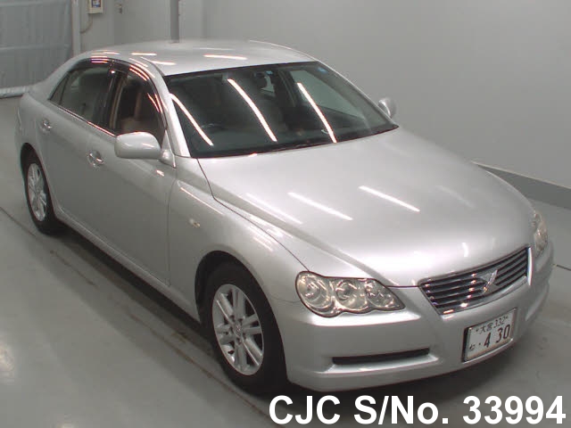 2005 Toyota Mark X Silver for sale | Stock No. 33994 | Japanese Used ...