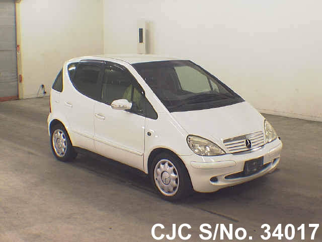 2004 Mercedes Benz A Class White for sale | Stock No. 34017 | Japanese ...