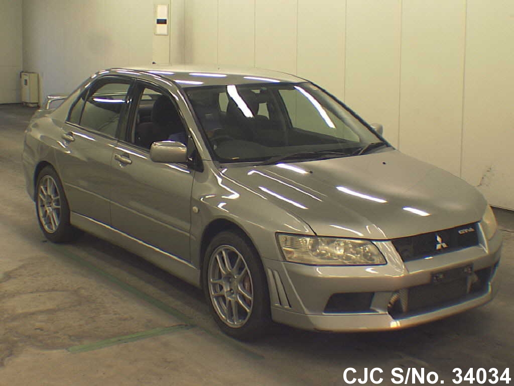 2002 Mitsubishi Lancer Gray for sale | Stock No. 34034 | Japanese Used ...