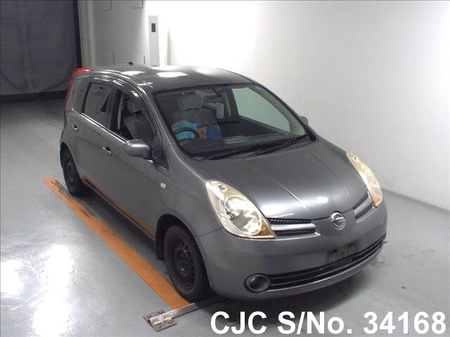 2006 Nissan Note Gray for sale | Stock No. 34168 | Japanese Used Cars ...
