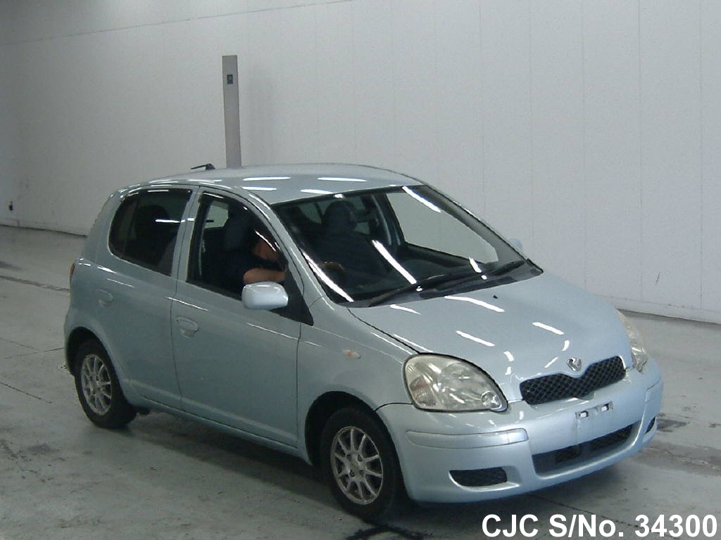 2003 Toyota Vitz Light Blue for sale | Stock No. 34300 | Japanese Used ...
