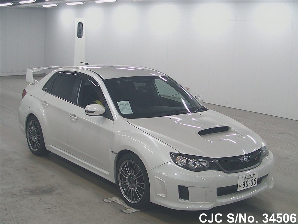 2010 Subaru Impreza White for sale | Stock No. 34506 | Japanese Used ...