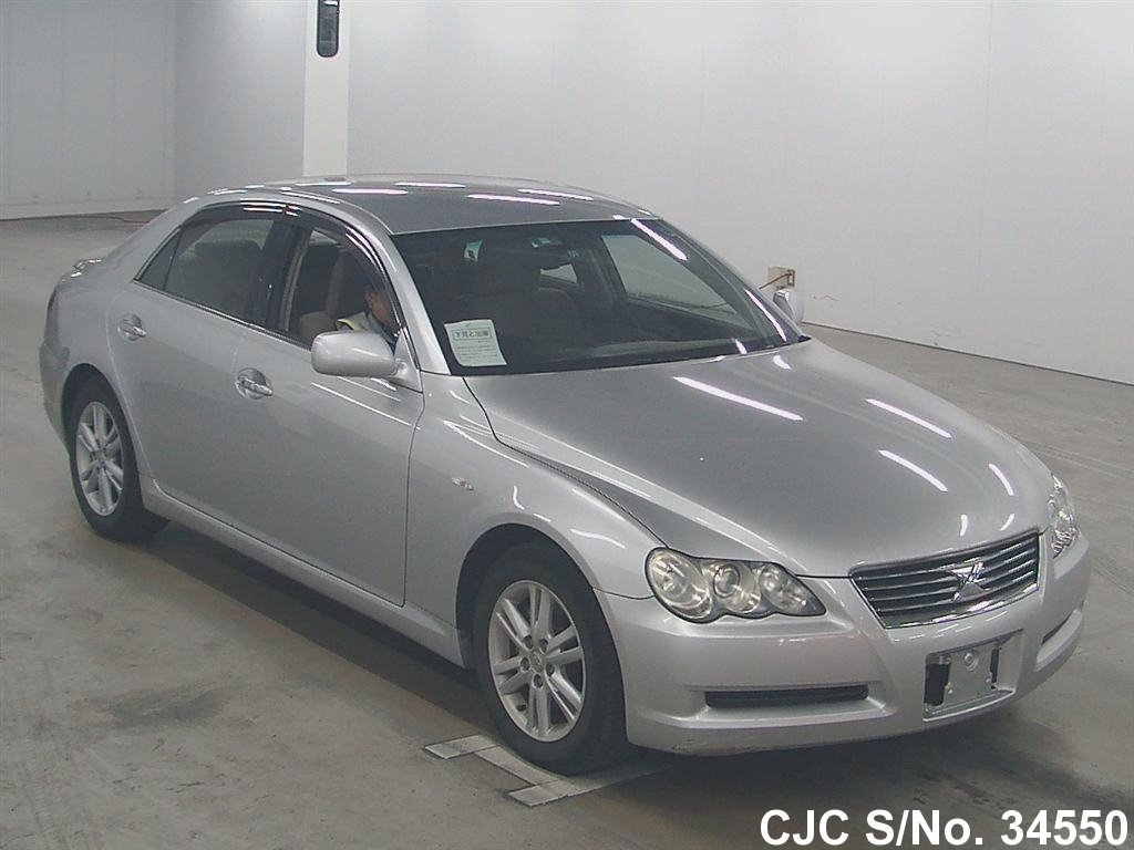 2004 Toyota Mark X Silver for sale | Stock No. 34550 | Japanese Used ...