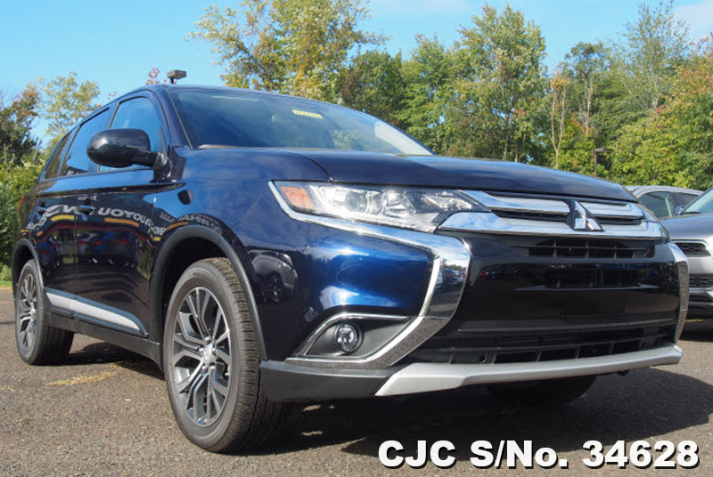 2016 Left Hand Mitsubishi Outlander Blue for sale | Stock No. 34628 ...