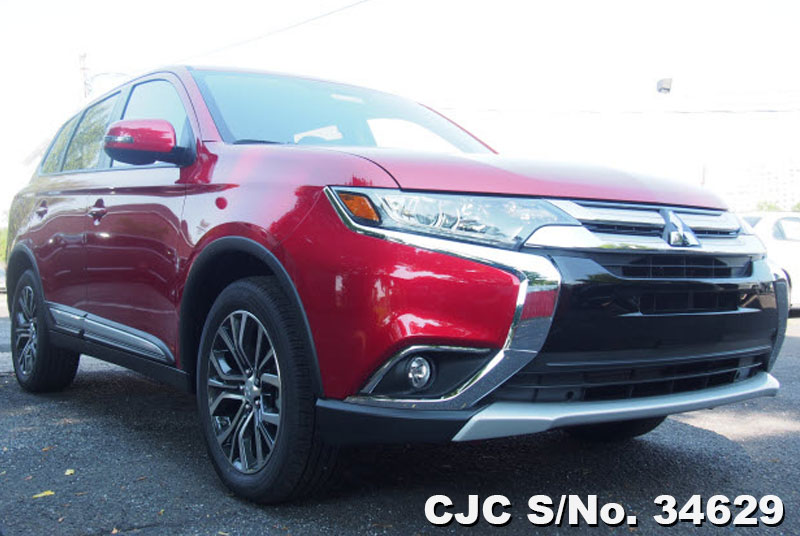 2016 Left Hand Mitsubishi Outlander Red for sale | Stock No. 34629 ...