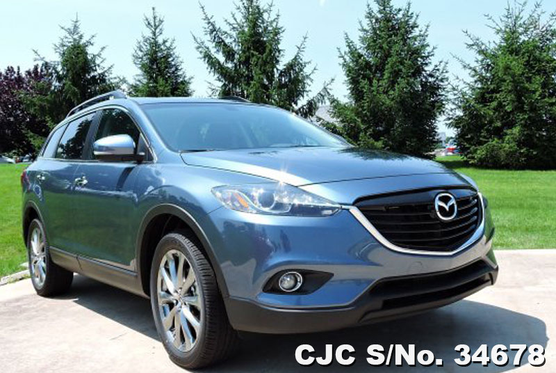 2015 Left Hand Mazda CX-9 Blue for sale | Stock No. 34678 | Left Hand ...