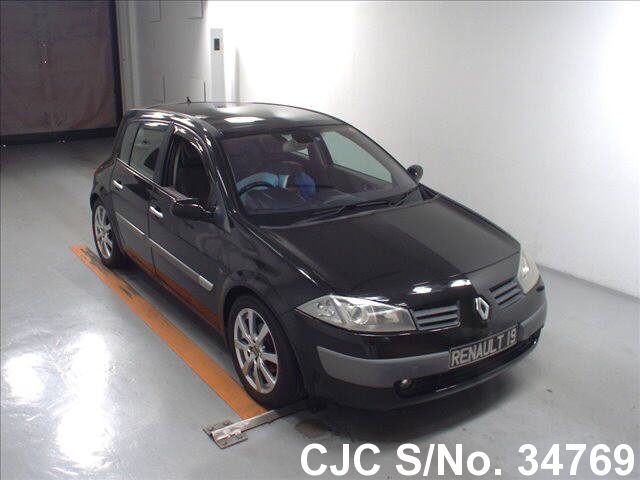 2004 Renault Megane Black for sale | Stock No. 34769 | Japanese Used ...