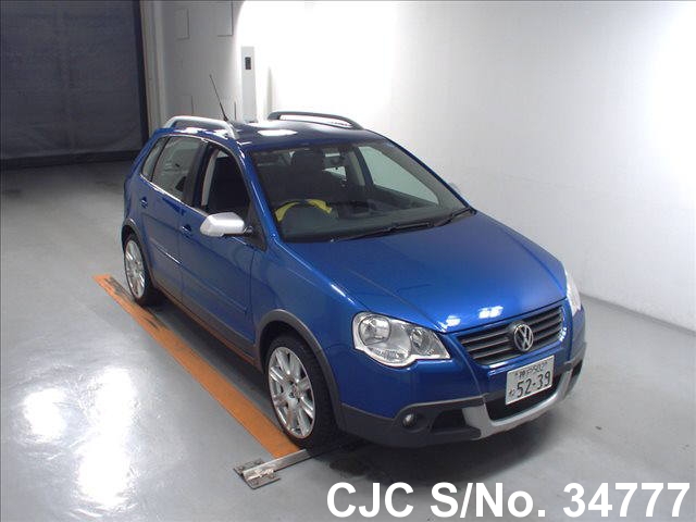 2007 Volkswagen Polo Blue for sale | Stock No. 34777 | Japanese Used ...