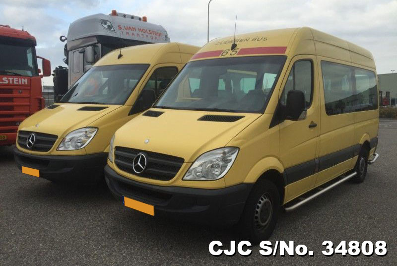 2008 Left Hand Mercedes Benz Sprinter Yellow for sale | Stock No. 34808 ...