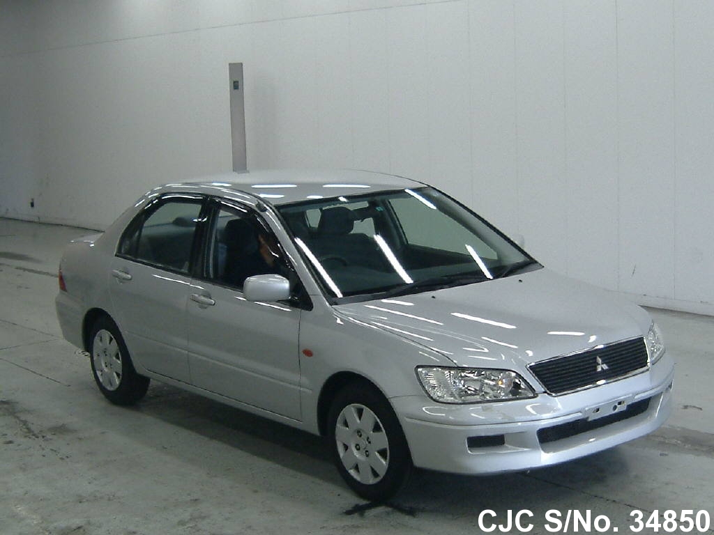 2002 Mitsubishi Lancer Silver for sale | Stock No. 34850 | Japanese ...