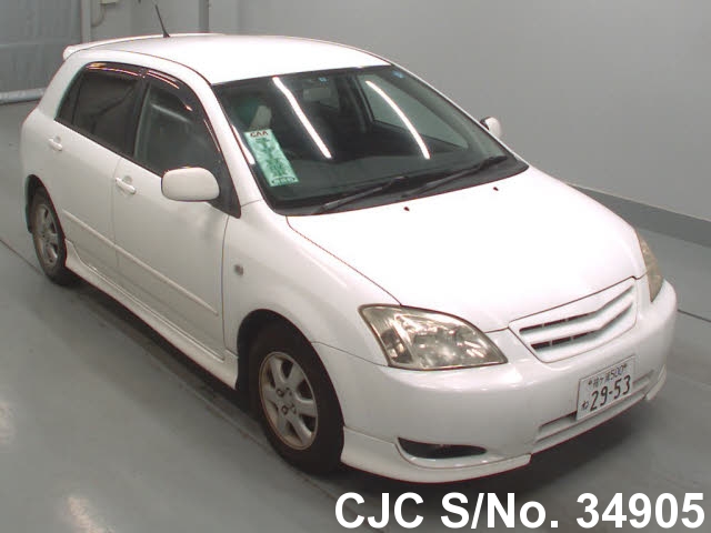2003 Toyota Corolla Runx White for sale | Stock No. 34905 | Japanese ...