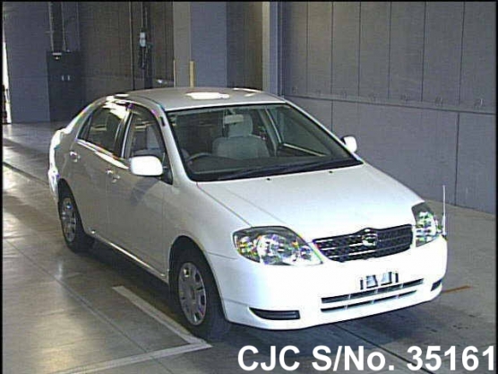 2000 Toyota Corolla White for sale | Stock No. 35161 | Japanese Used ...
