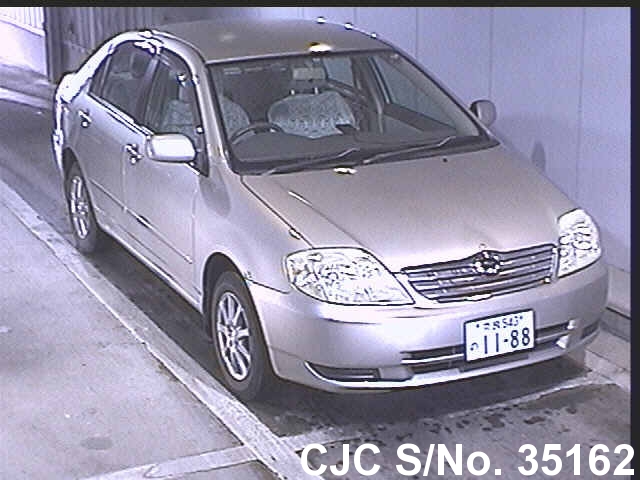 2004 Toyota Corolla Silver for sale | Stock No. 35162 | Japanese Used ...
