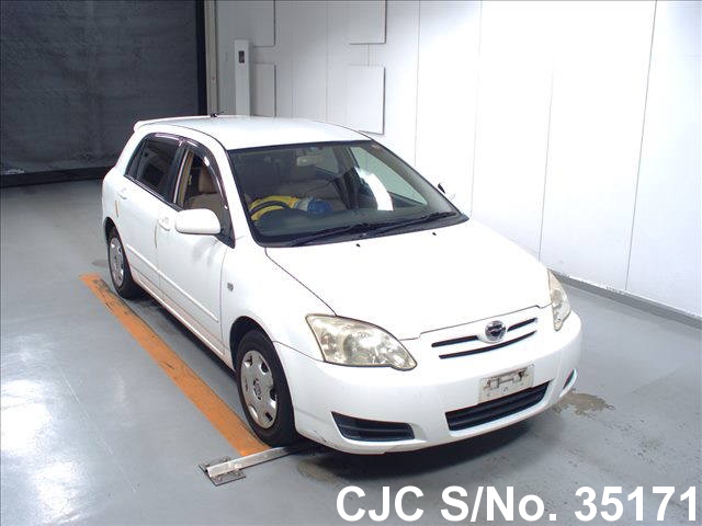 2004 Toyota Corolla Runx White for sale | Stock No. 35171 | Japanese ...