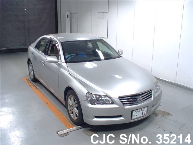2009 Toyota Mark X Silver for sale | Stock No. 35214 | Japanese Used ...