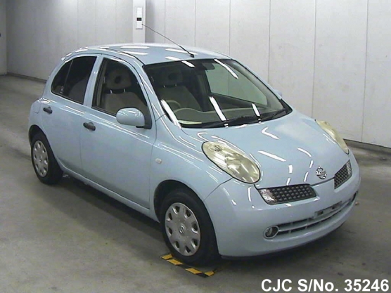 2006 Nissan March Blue for sale | Stock No. 35246 | Japanese Used Cars ...