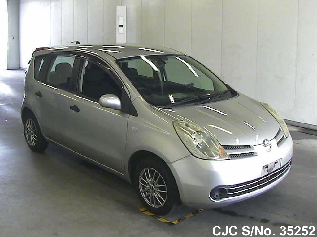 2006 Nissan Note Silver for sale | Stock No. 35252 | Japanese Used Cars ...