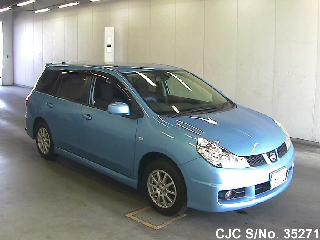 2009 Nissan Wingroad Blue for sale | Stock No. 35271 | Japanese Used ...