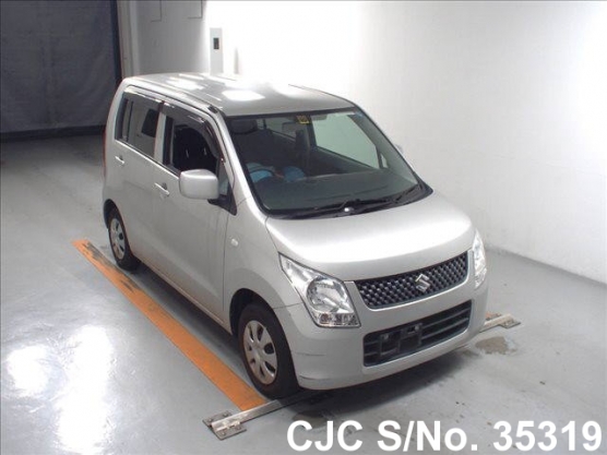 2010 Suzuki Wagon R Silver for sale | Stock No. 35319 | Japanese Used ...