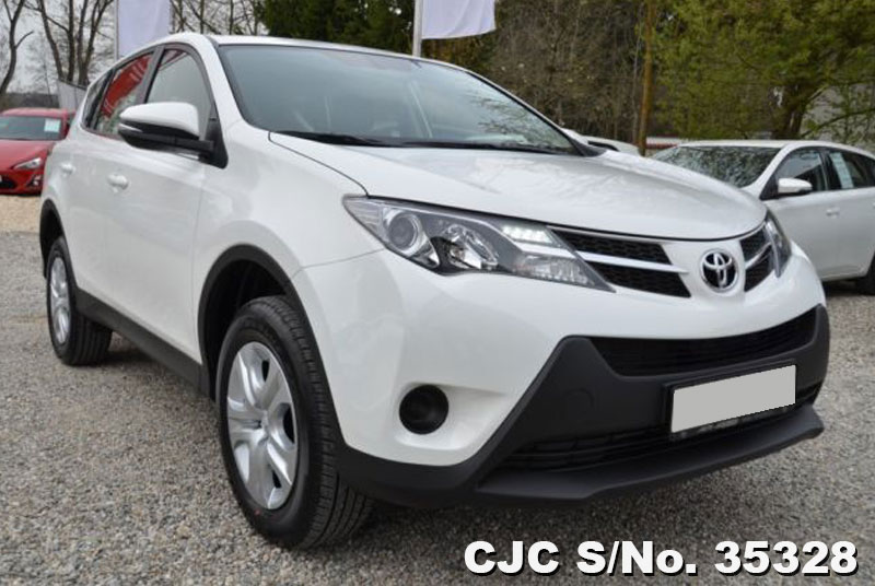 2016 Left Hand Toyota Rav4 White for sale | Stock No. 35328 | Left Hand ...