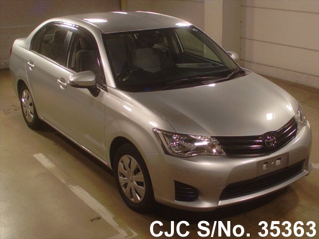 2012 Toyota Corolla Axio Silver for sale | Stock No. 35363 | Japanese ...