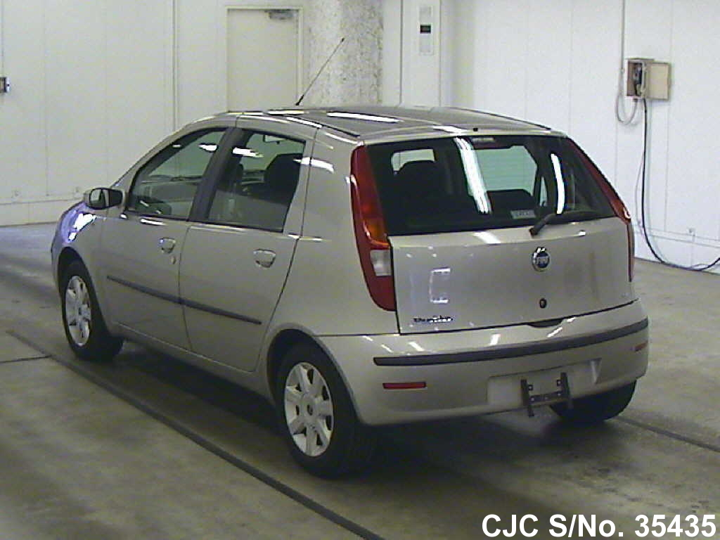 2004 Fiat Punto Silver for sale | Stock No. 35435 | Japanese Used Cars ...