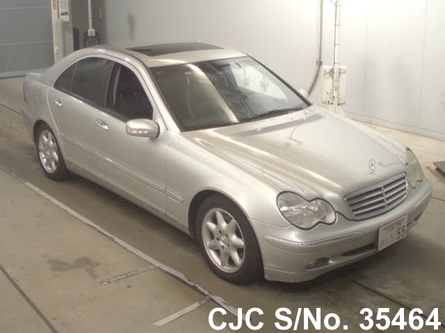 2001 Mercedes Benz C Class Silver for sale | Stock No. 35464 | Japanese ...