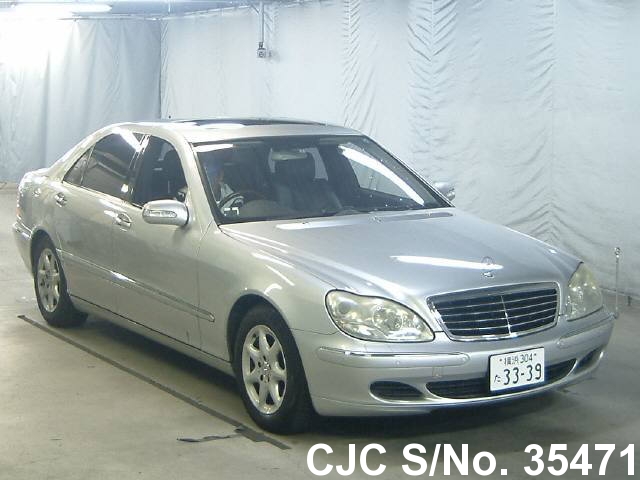 2004 Mercedes Benz S Class Silver for sale | Stock No. 35471 | Japanese ...