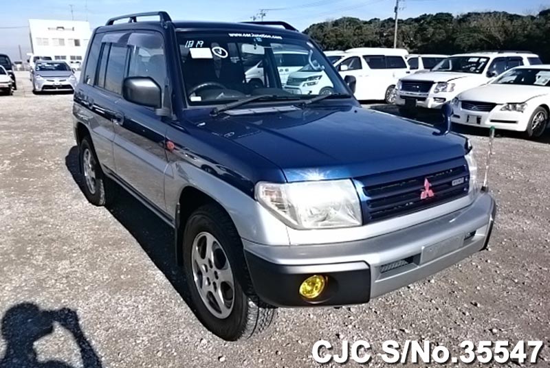 1998 Mitsubishi Pajero io Blue for sale | Stock No. 35547 | Japanese ...