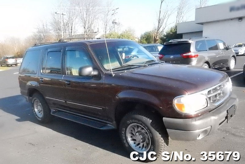 1999 Left Hand Ford Explorer Red for sale | Stock No. 35679 | Left Hand ...