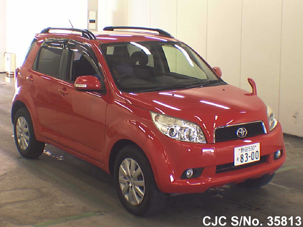 2007 Toyota Rush Red for sale | Stock No. 35813 | Japanese Used Cars ...