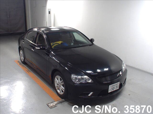 2007 Toyota Mark X Black for sale | Stock No. 35870 | Japanese Used ...
