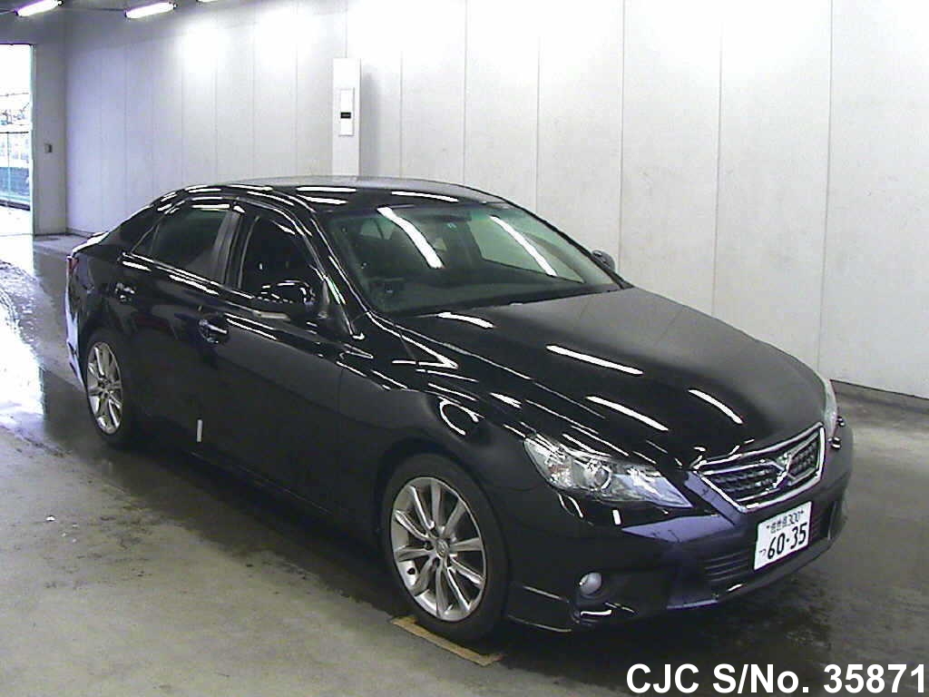 2010 Toyota Mark X Black for sale | Stock No. 35871 | Japanese Used ...