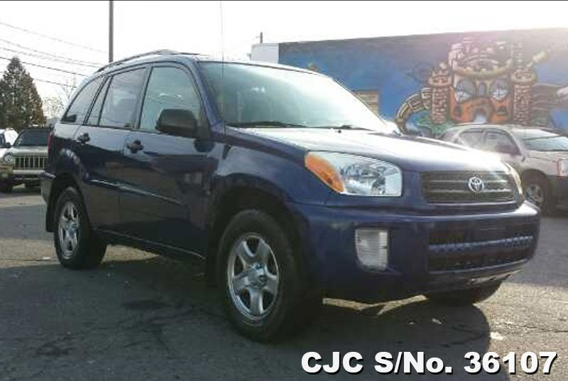 2002 Left Hand Toyota Rav4 Blue for sale | Stock No. 36107 | Left Hand ...
