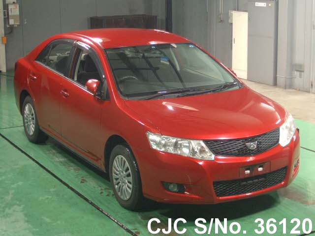 2007 Toyota Allion Red for sale | Stock No. 36120 | Japanese Used Cars ...