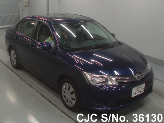 2013 Toyota Corolla Axio Blue for sale | Stock No. 36130 | Japanese ...