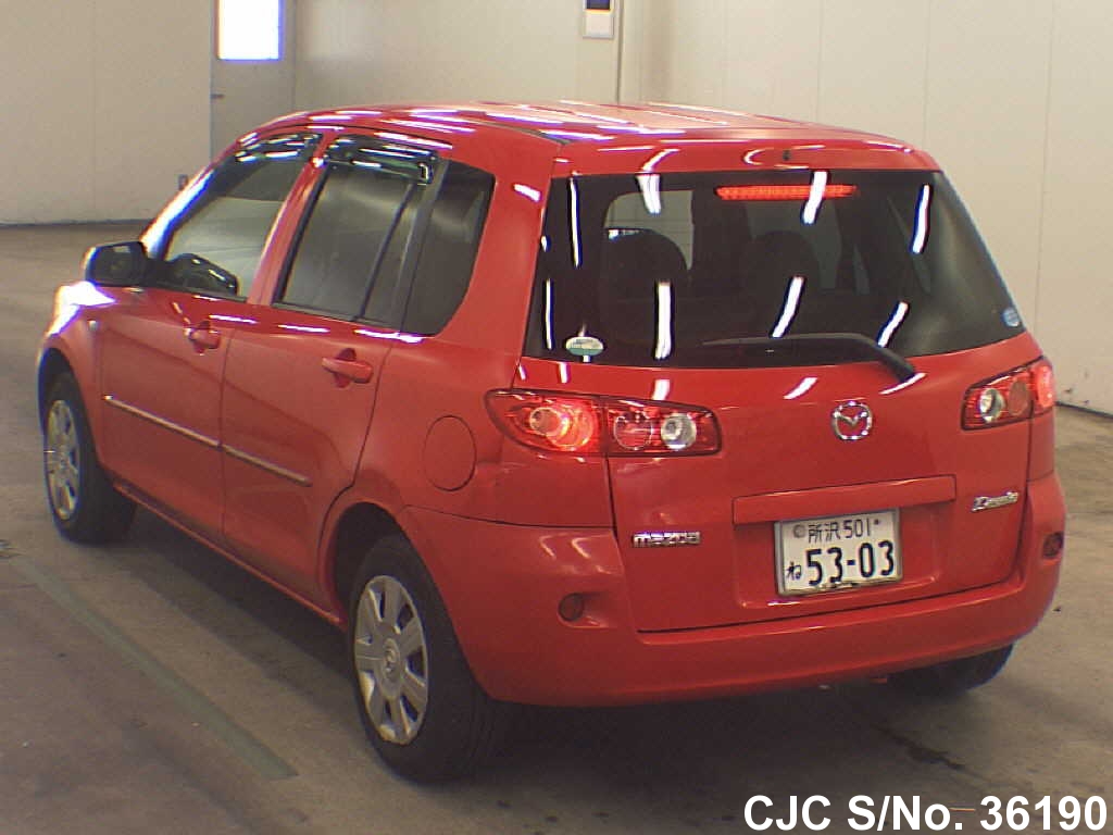 2006 Mazda Demio Red for sale | Stock No. 36190 | Japanese Used Cars ...